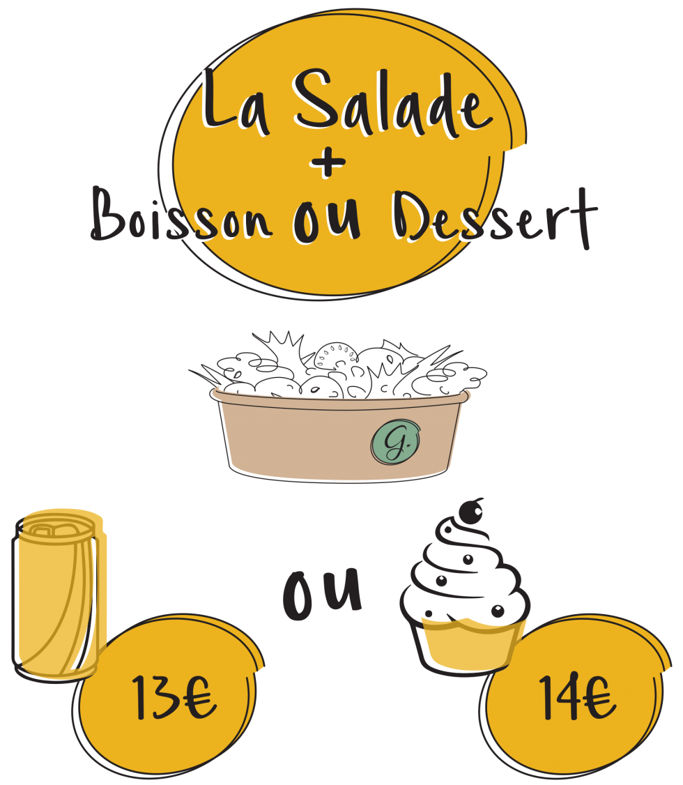 Menus Grainette Bar à salade | grainette.fr